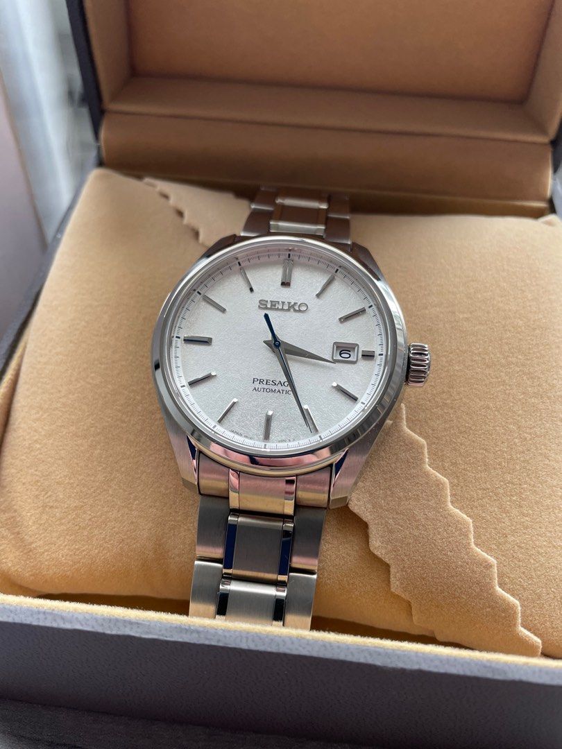 Seiko Presage SARX055 Titanium 'Baby Snowflake', Luxury, Watches on ...