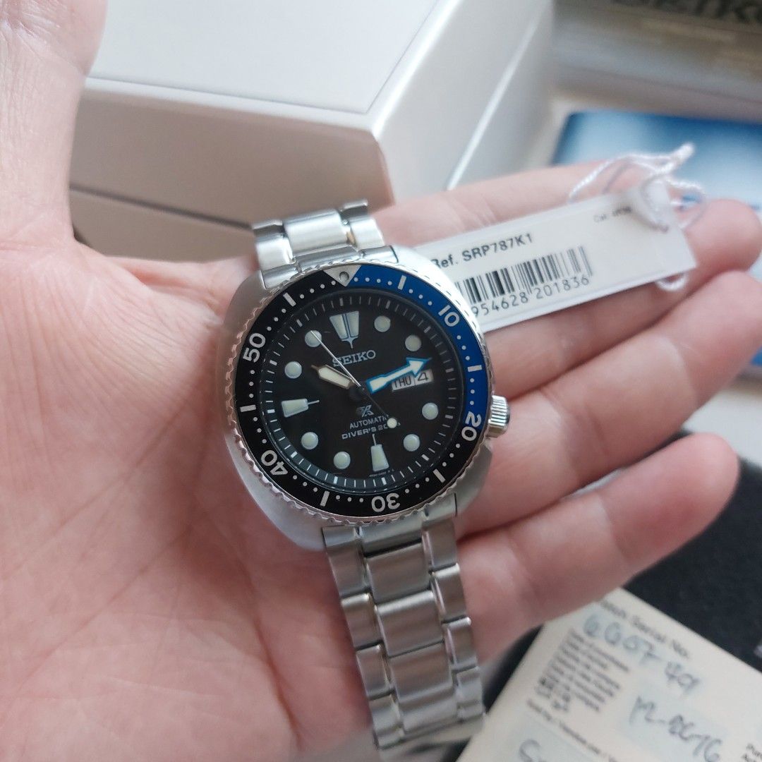 Seiko Prospex Turtle Batman SRP787 SRP787K1 on Carousell