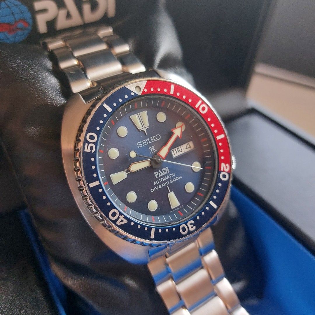 Seiko Prospex Turtle PADI Special Edition Save the Ocean SRPA21K1, Men ...