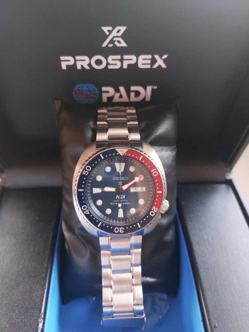 Seiko Prospex Turtle PADI Special Edition Save the Ocean SRPA21K1, Men ...