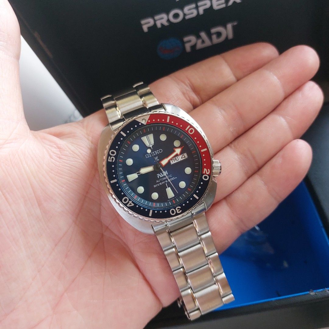 Seiko Prospex Turtle PADI Special Edition Save the Ocean SRPA21K1, Men ...
