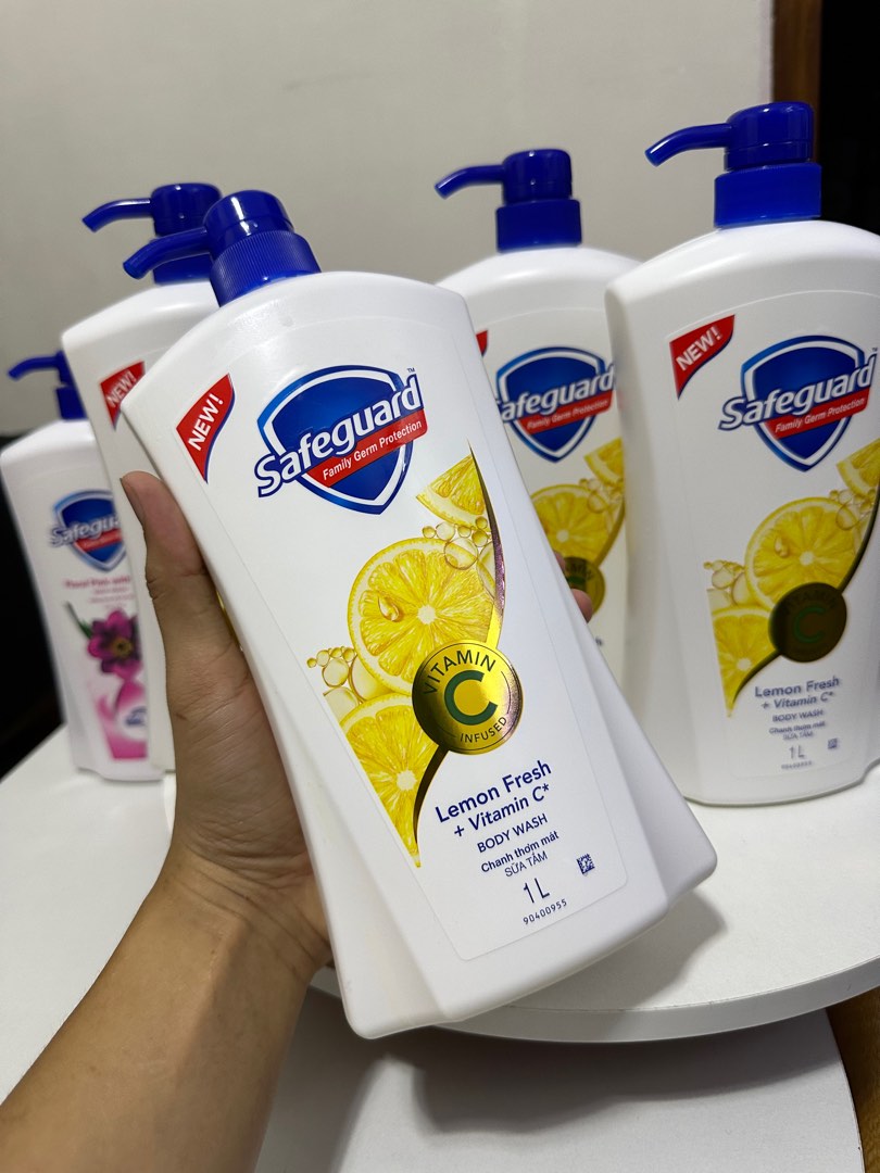 [SET of 4] Safeguard Bodywash Lemon Fresh 1 Liter on Carousell