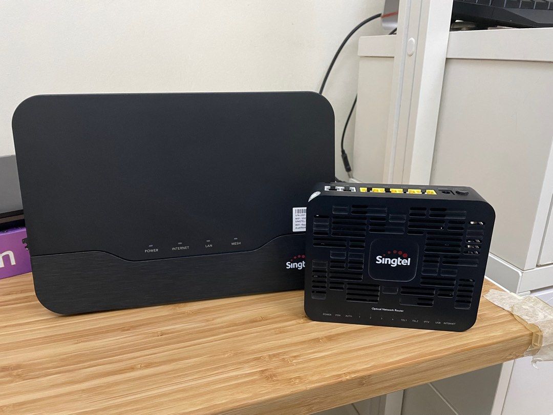 Singtel Optinal Network Router & Mesh Router, Computers & Tech, Office ...
