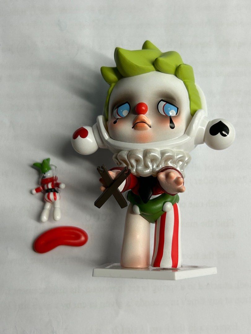 Skull panda clown, Hobbies & Toys, Toys & Games on Carousell
