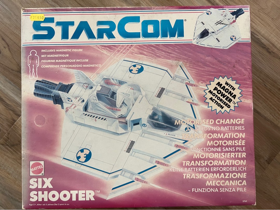 Starcom Six Shooter Rare, Hobbies & Toys, Toys & Games on Carousell