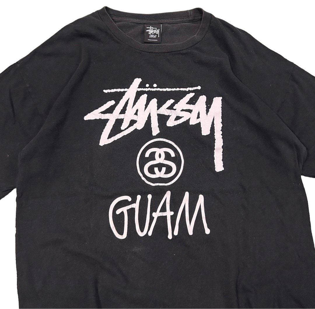 Stussy Guam, Men's Fashion, Tops & Sets, Tshirts & Polo Shirts on Carousell