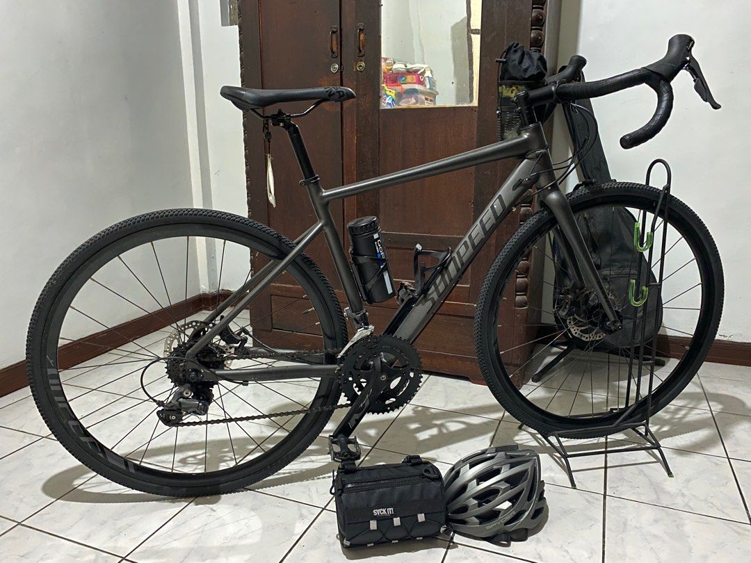 Sunpeed Kepler Gravel bike (Small-48cm, fit for 165-175cm), Sports ...