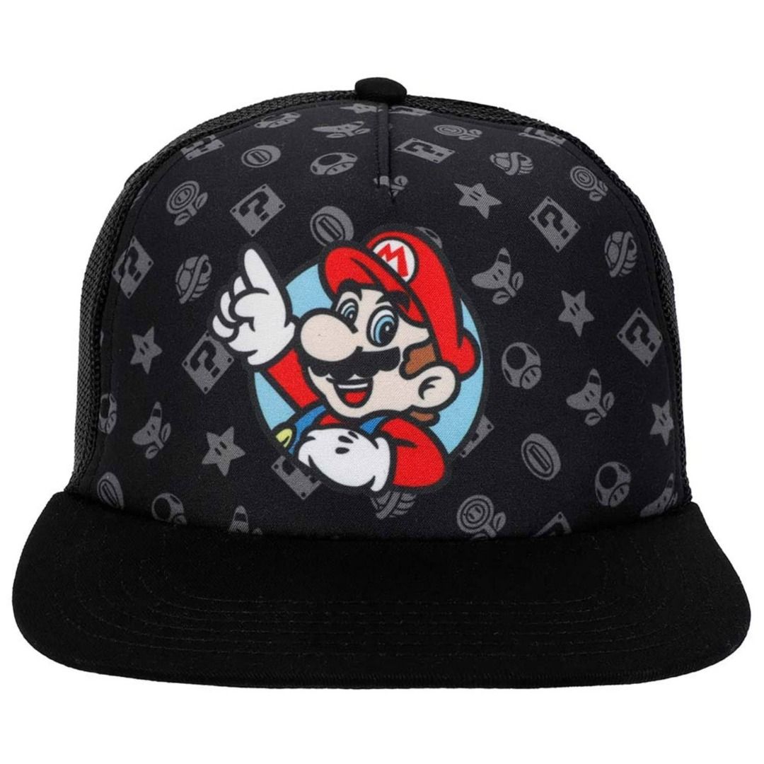 Super Mario Nintendo Cap, Men's Fashion, Watches & Accessories, Caps ...