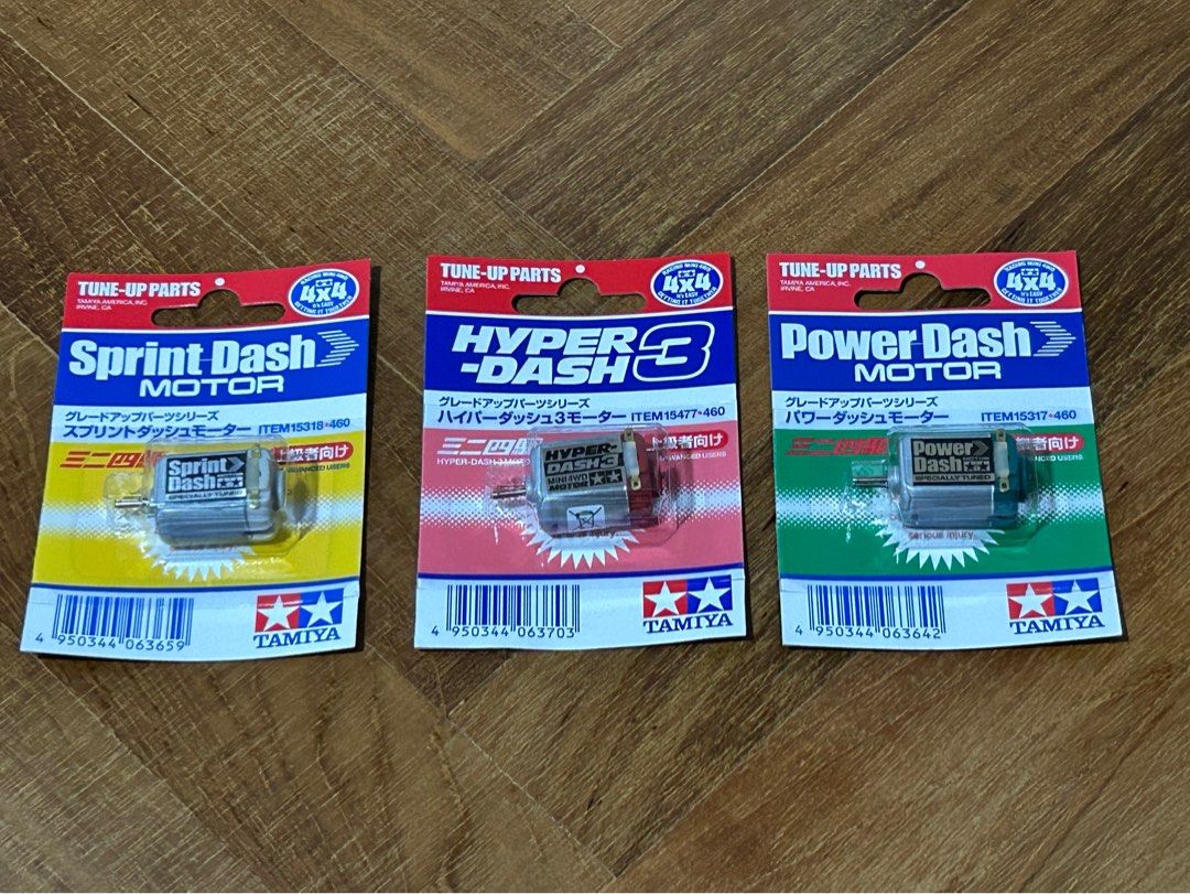 Tamiya Mini 4wd Motors (Spring,Hyper,Power), Hobbies & Toys, Toys ...