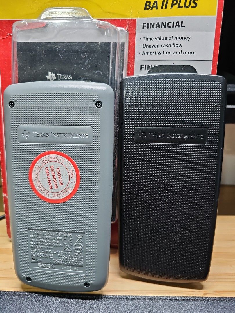 Texas Instruments BA 2 Plus, Computers & Tech, Office & Business ...