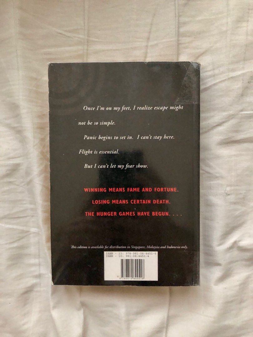 The Hunger Games Book by Suzanne Collins on Carousell