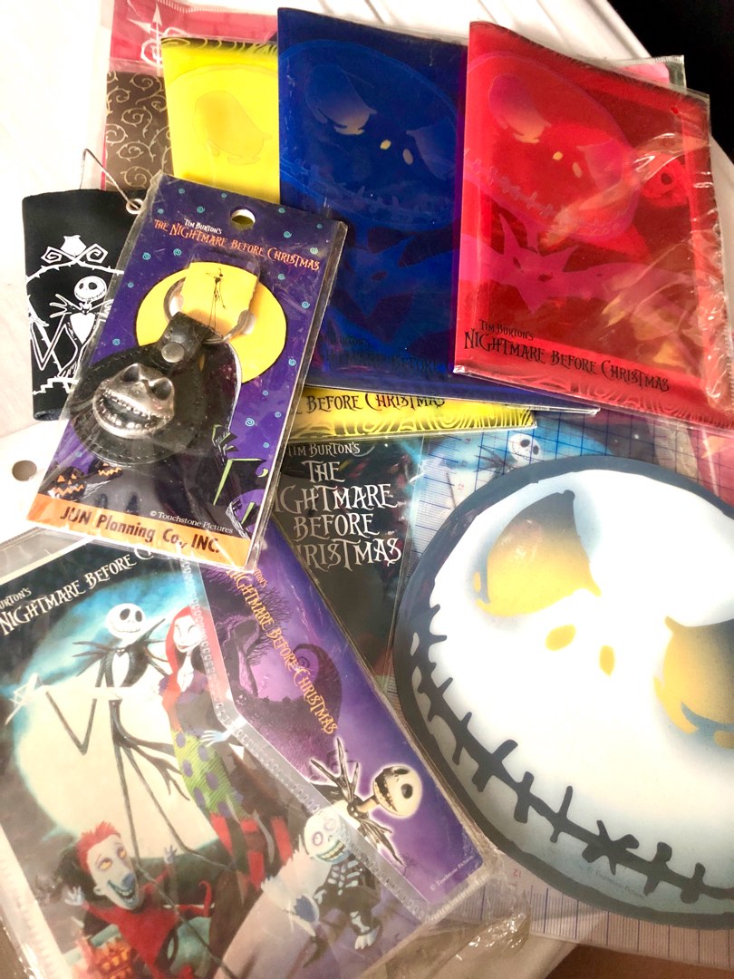 The Nightmare Before Christmas Jack Skellington Set (with Freebie) on ...
