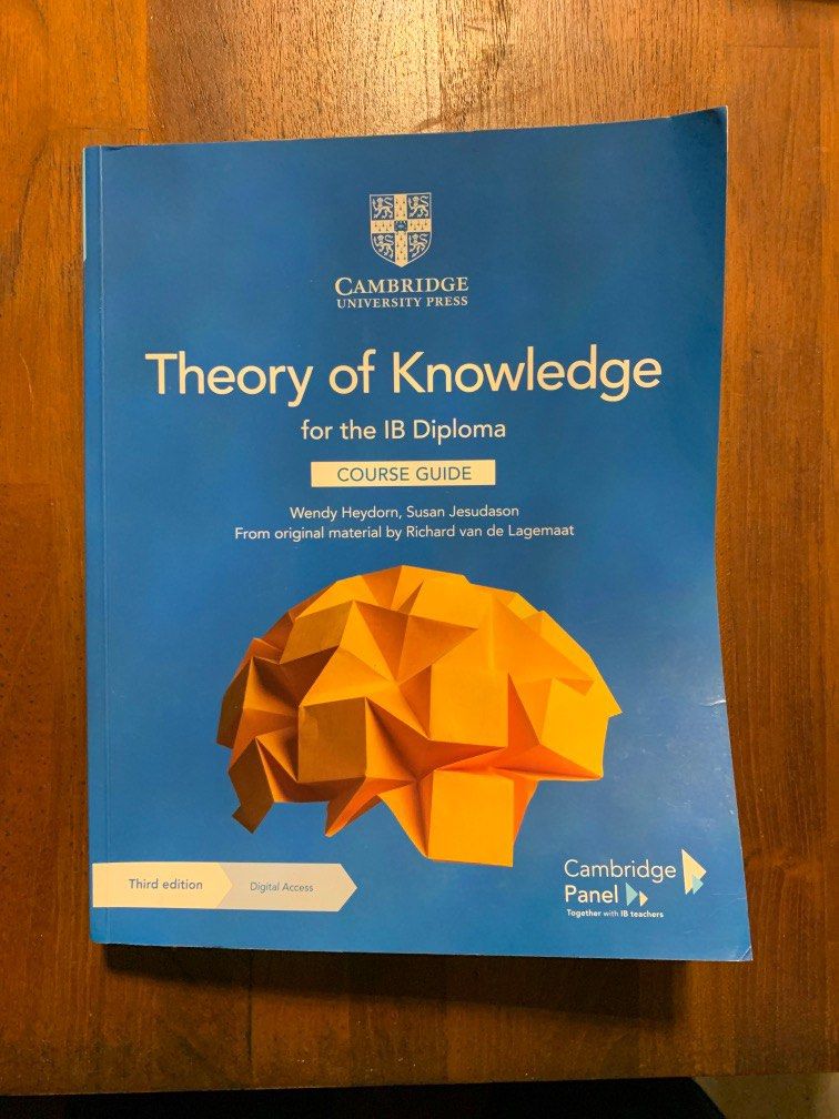 Theory of Knowledge for the IB Diploma Textbook (Cambridge University ...
