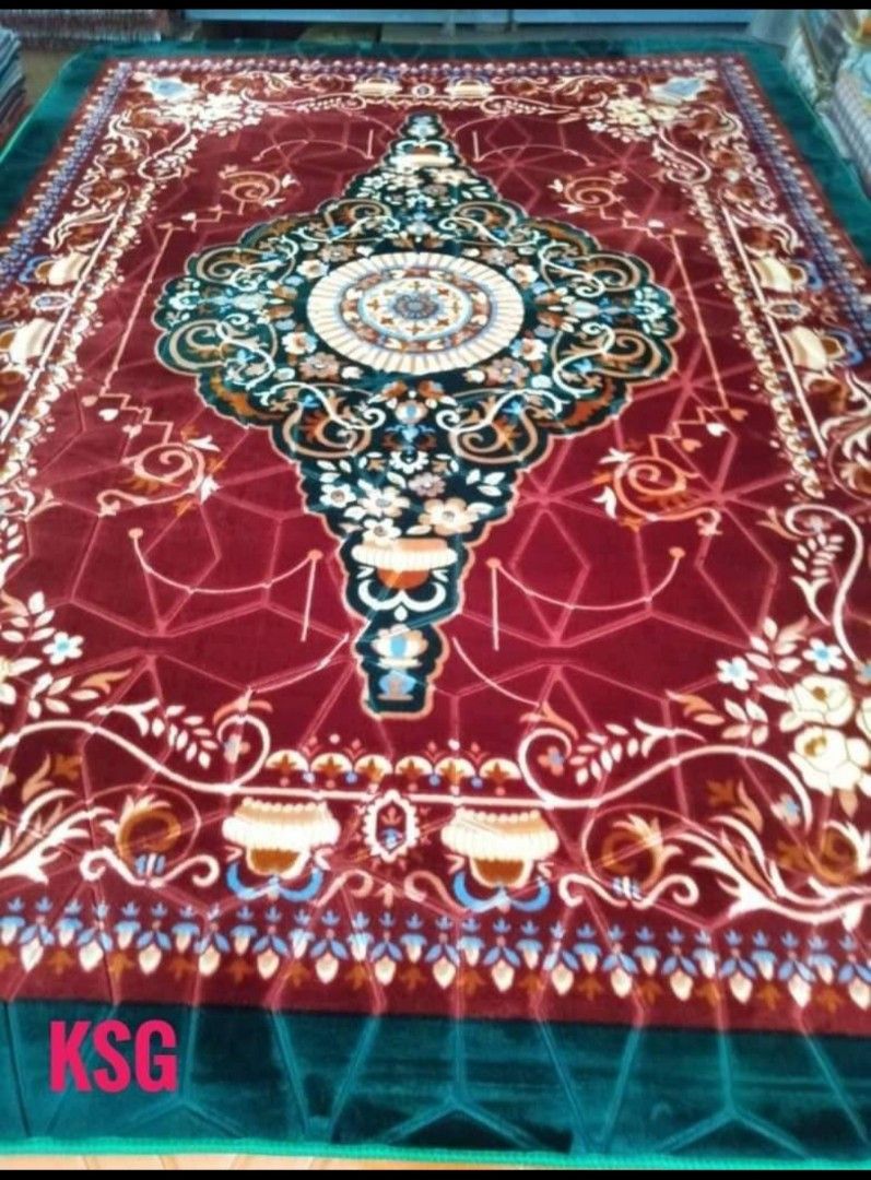 THICK MING CARPETS (KING SIZE), Furniture & Home Living, Home Decor ...