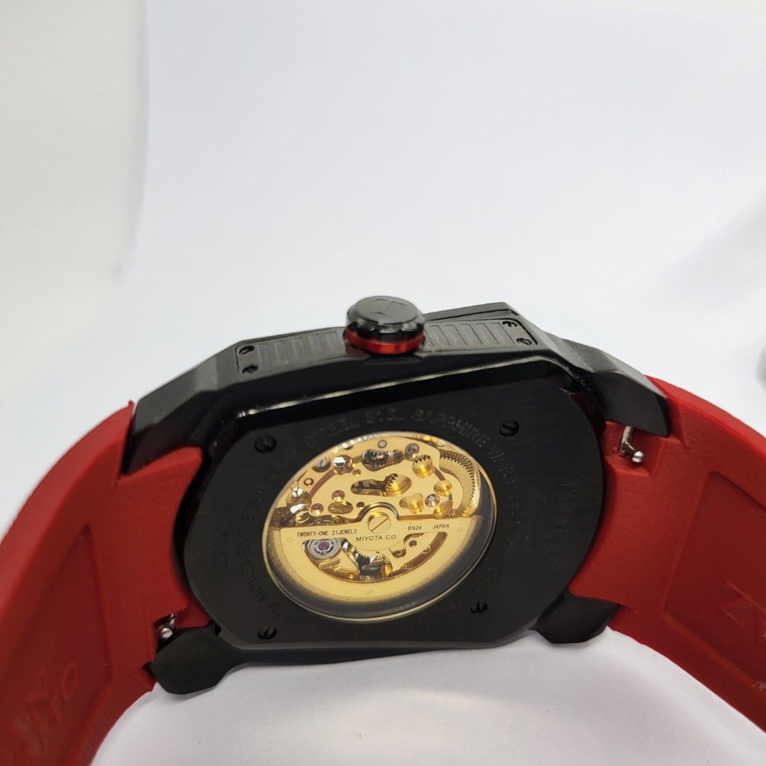 TM-TOMAZ TW-028 GT Skeleton Automatic Watch, Men's Fashion, Watches ...