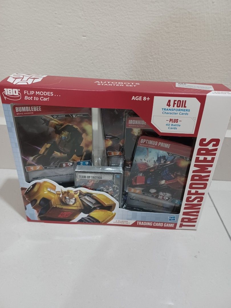 Transformers Trading Card Game Autobots Starter Set, Hobbies & Toys ...