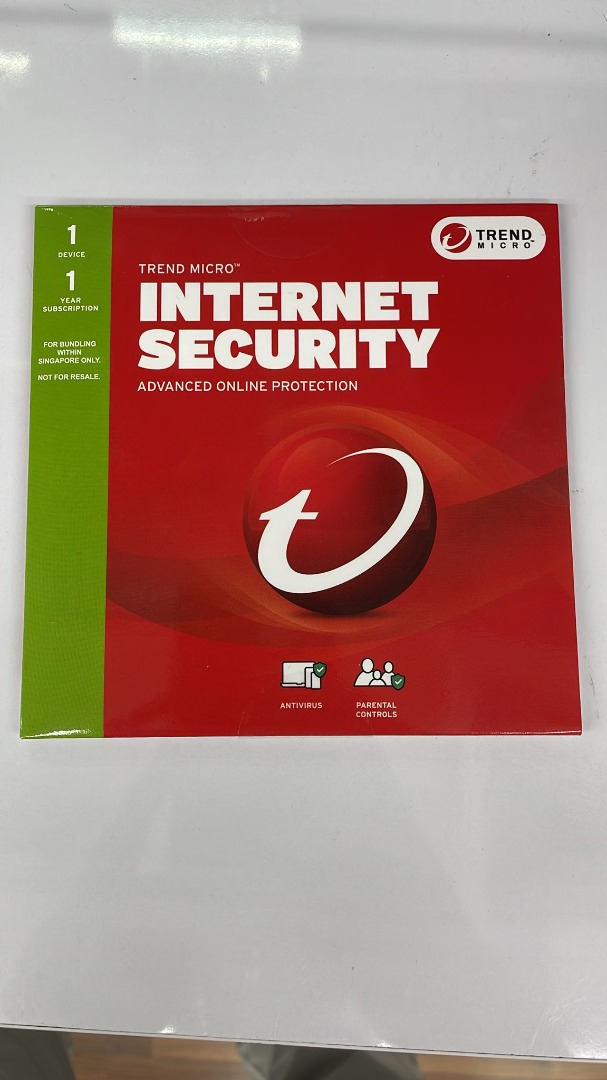 Trend Micro Internet Security Advanced Online Protection 1 Device/1 ...