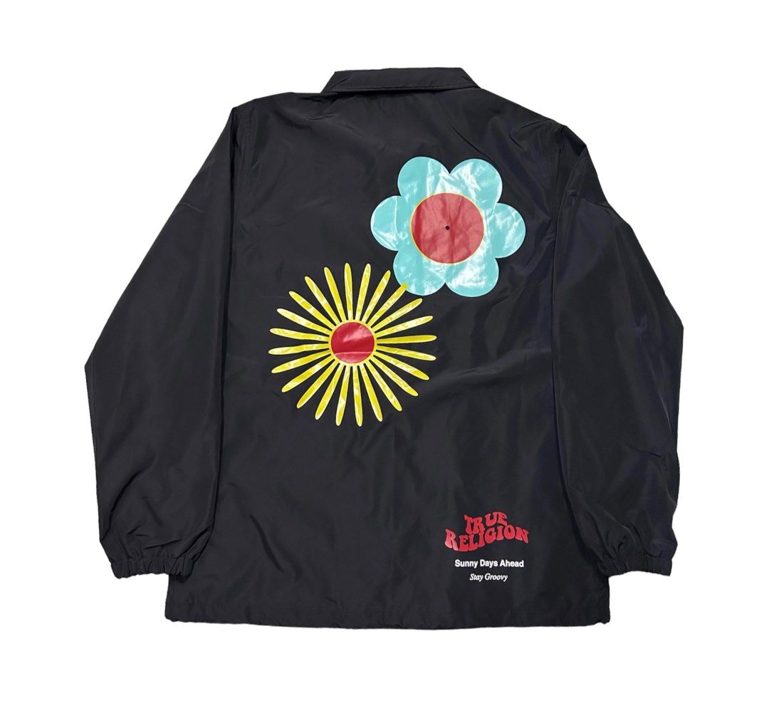 True Religion Coach Jacket, Men's Fashion, Coats, Jackets and Outerwear ...