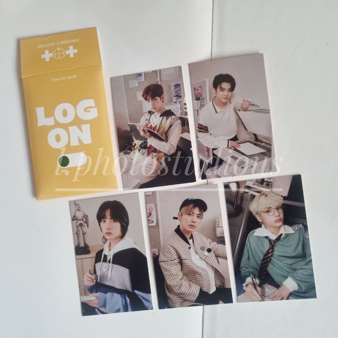 TXT LOG ON TAEHYUN, HUENING KAI photocards (sold separately, from 3rd ...