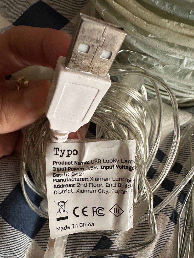 Typo paper lantern, Furniture & Home Living, Lighting & Fans, Lighting ...