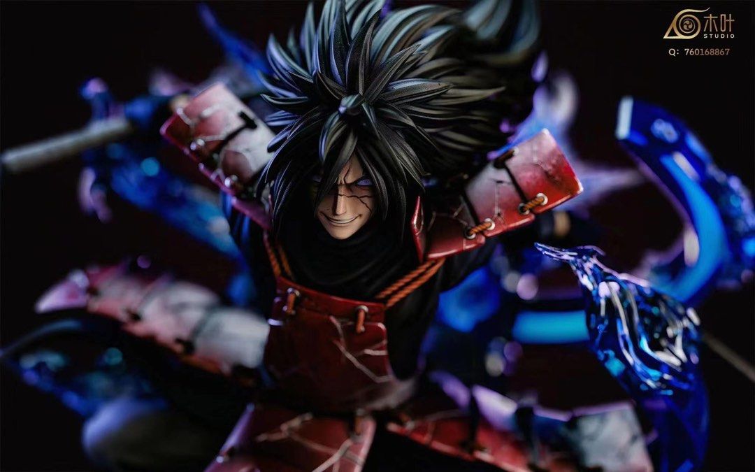 Uchiha Madara GK Figure MuYe Studio Naruto Shippuden, Hobbies & Toys ...