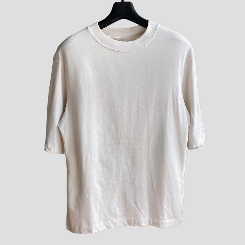 Uniqlo Plain White Boxy Fit Crewneck Shirt, Men's Fashion, Tops & Sets ...