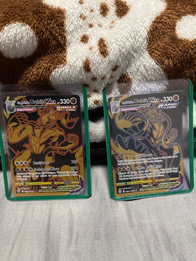 Urshifu Vmax SR SET, Hobbies & Toys, Toys & Games on Carousell