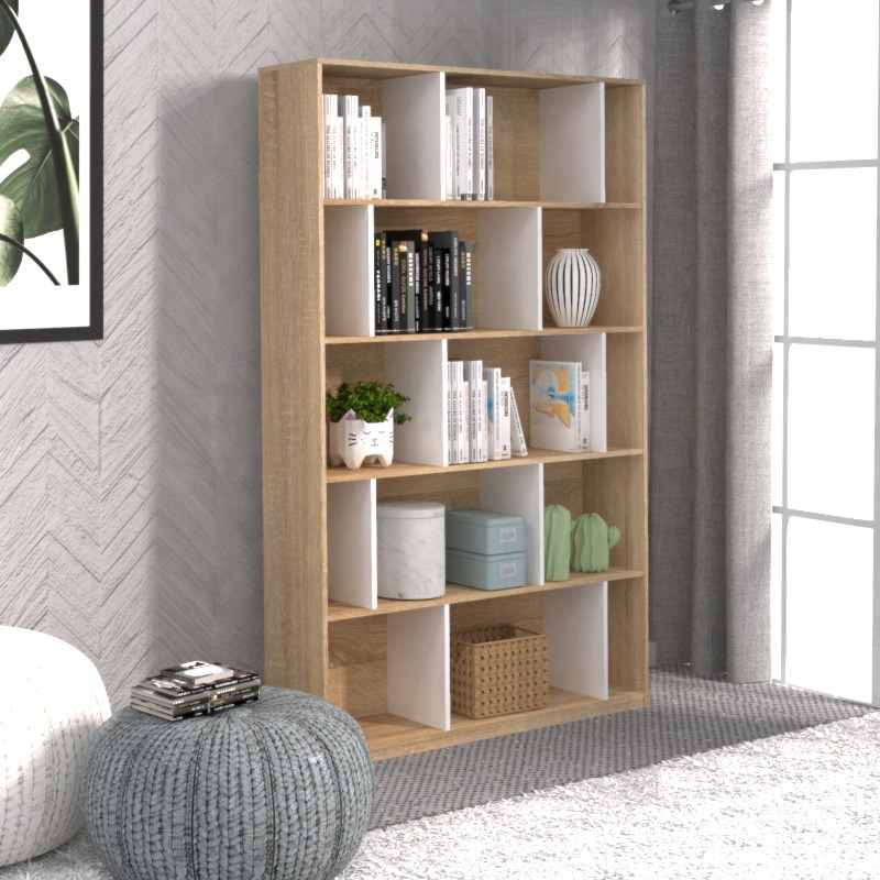 VHIVE Princeton 1.2m Bookcase Display Shelves, Furniture & Home Living ...