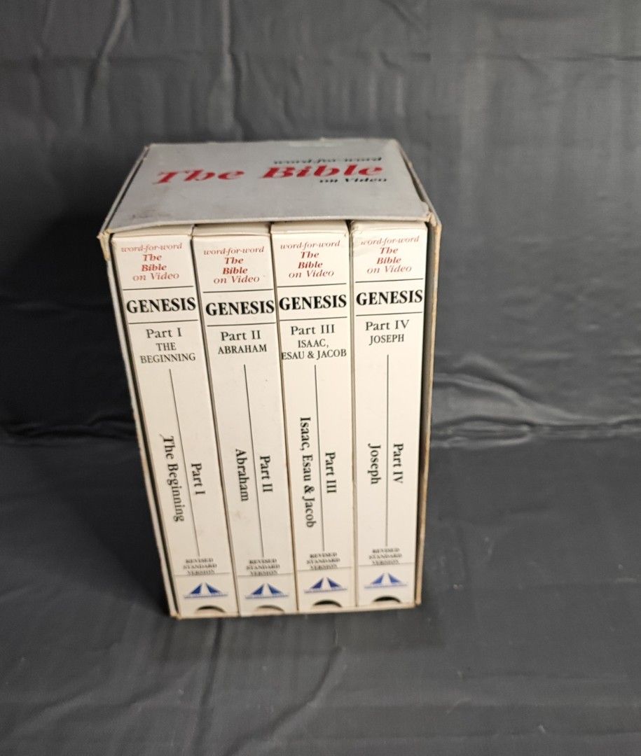 VHS Tapes The Bible The Book Of Genesis, Hobbies & Toys, Memorabilia ...