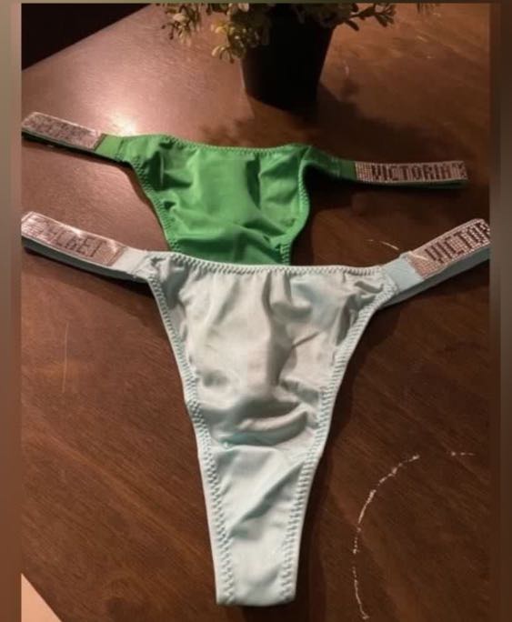 Victoria Secrets Thong Panties Womens Fashion Bottoms Other