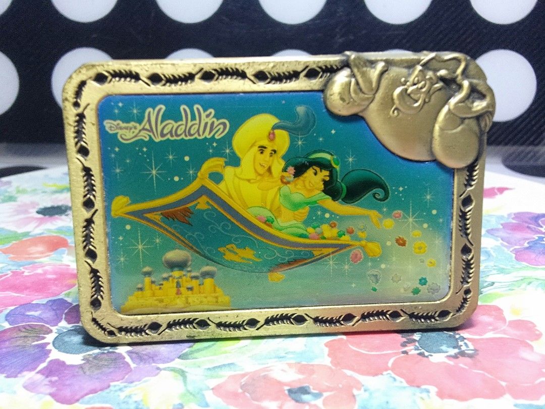 Vintage Brass Disney Aladdin Pin From Disney Store, Hobbies & Toys ...