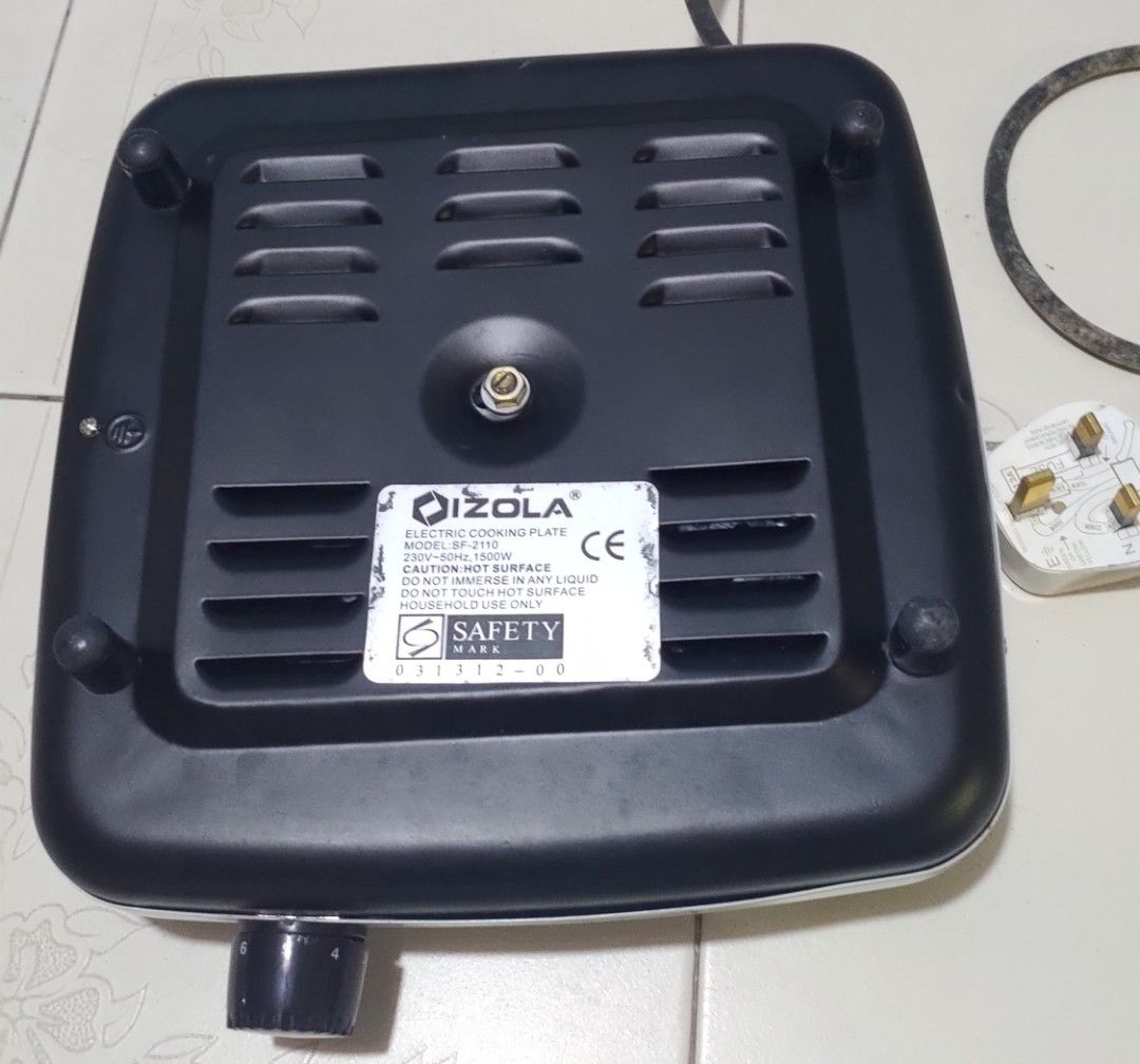 Vintage hot plate, TV & Home Appliances, Kitchen Appliances, Cookers on ...