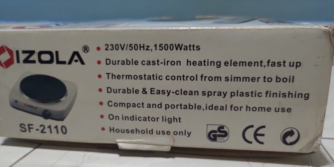 Vintage hot plate, TV & Home Appliances, Kitchen Appliances, Cookers on ...