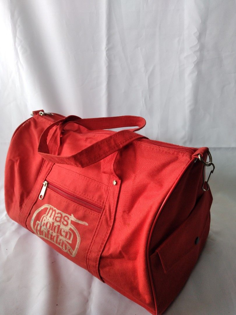 Vintage travel bag MAS, Luxury, Bags & Wallets on Carousell