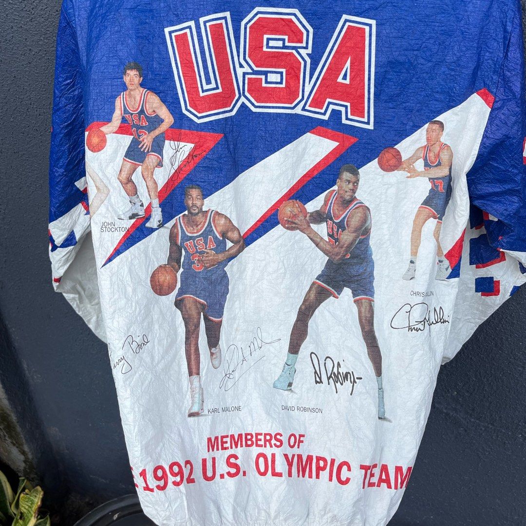 Vtg 90s Nba olympic jacket, Men's Fashion, Coats, Jackets and Outerwear ...