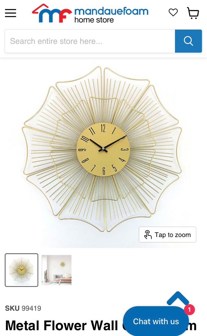 Wall Clock from Mandaue Foam on Carousell