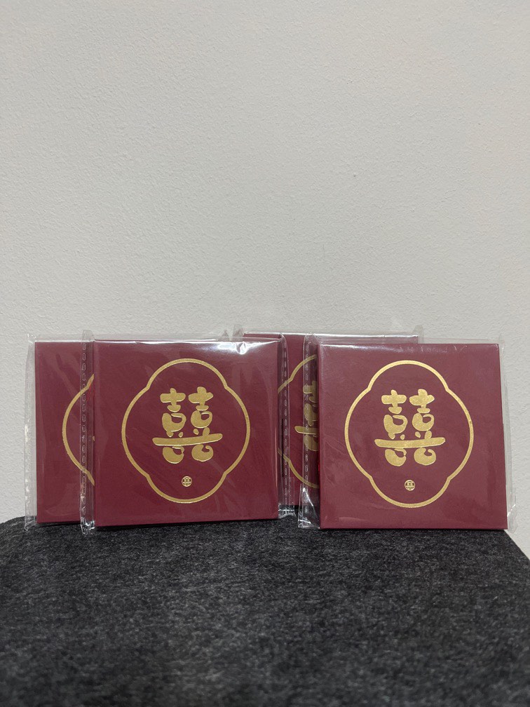 Wedding red packet ang pow (brand new), Hobbies & Toys, Stationery ...
