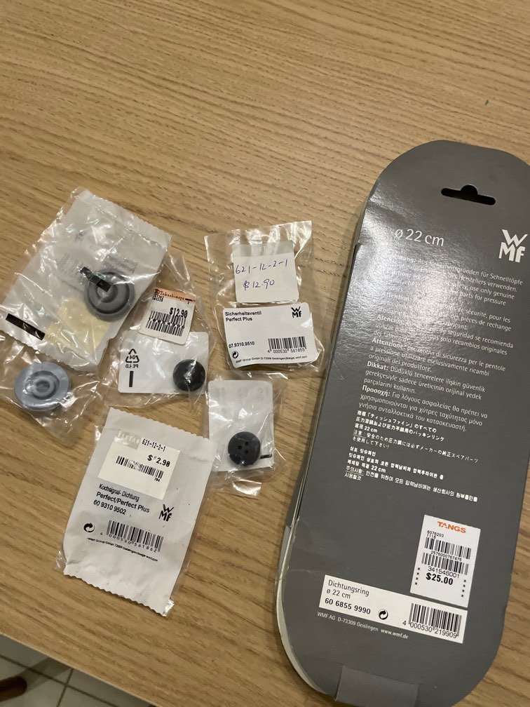 WMF pressure cooker spares, TV & Home Appliances, Kitchen Appliances ...