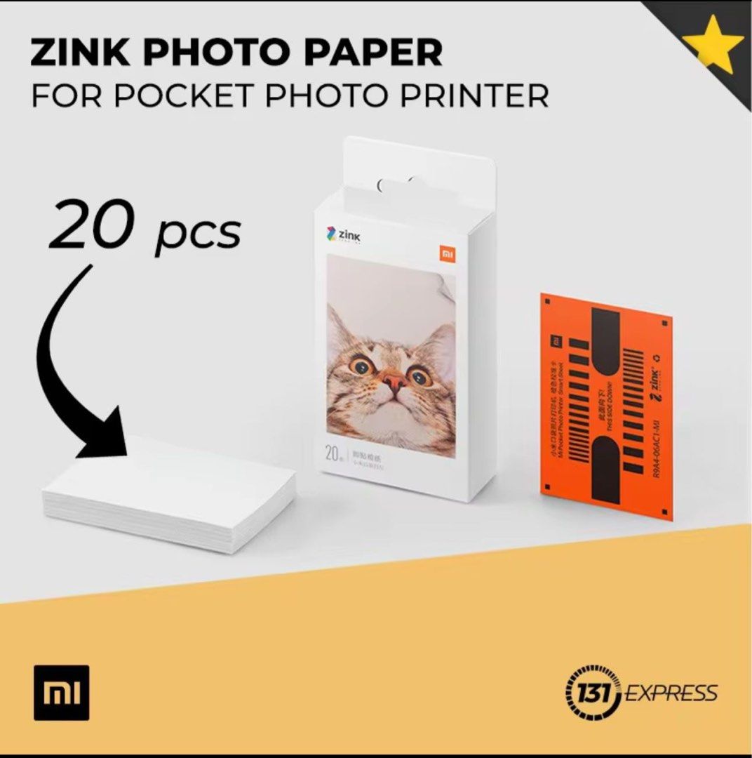 Xiaomi Pocket Photo Printer, Computers & Tech, Printers, Scanners ...