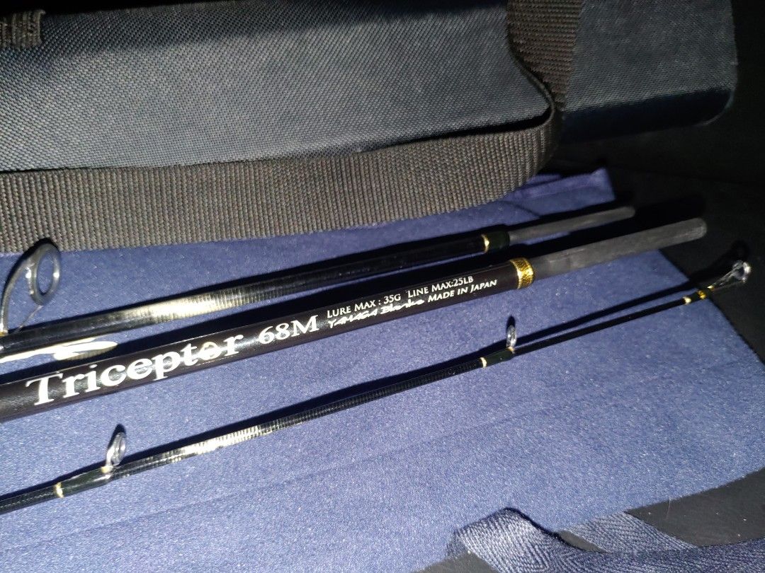 Yamaga Blanks Triceptor 68M Spin with Rod Tube, Sports Equipment ...