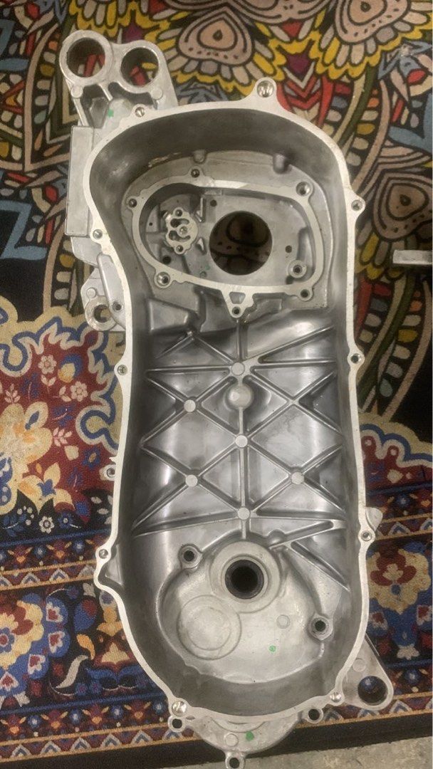 Yamaha Aerox V1 Engine Casing, Motorcycles, Motorcycle Accessories on ...