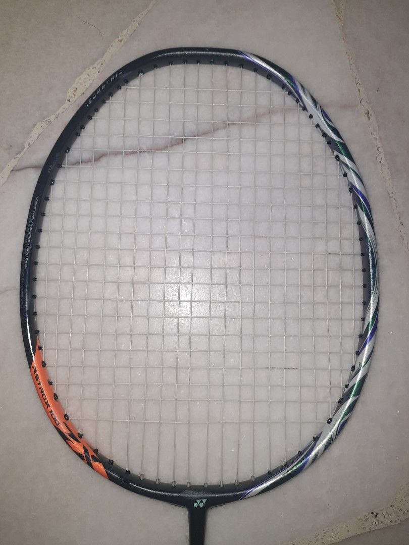 Yonex Astrox 100zx badminton racket, Sports Equipment, Sports & Games ...