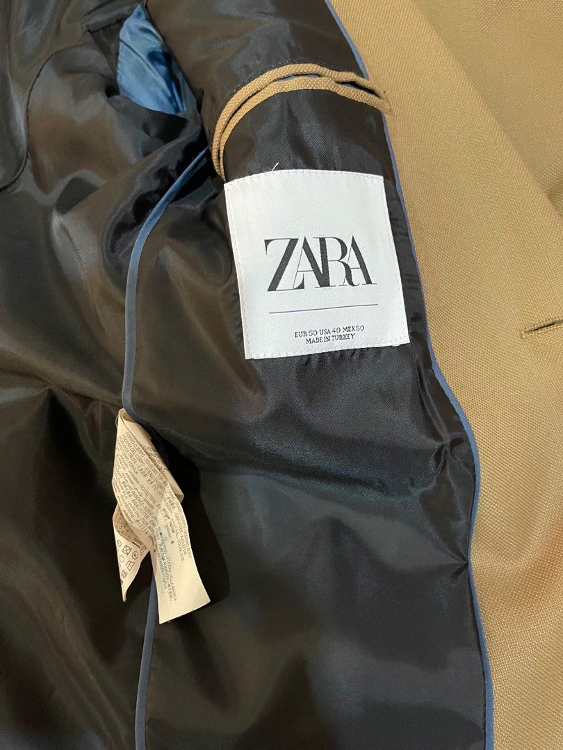 Zara Milk Chocolate Brown Slim Fit suit in mint condition, Men's ...