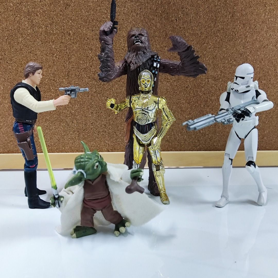 2012 Star Wars Action Figure (Rebel Heroes+Yoda+Republic Troopers ...