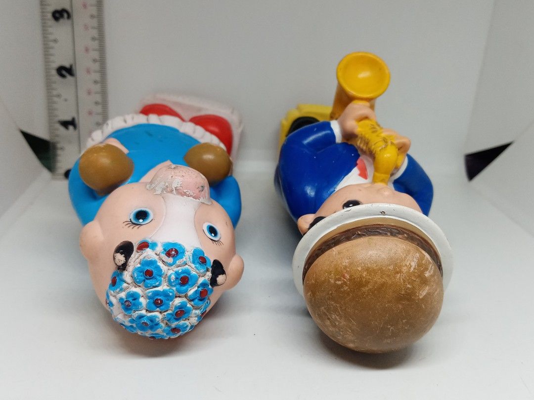 1980s Jollibee Band Lady Moo & Mr. Yum, Hobbies & Toys, Memorabilia ...