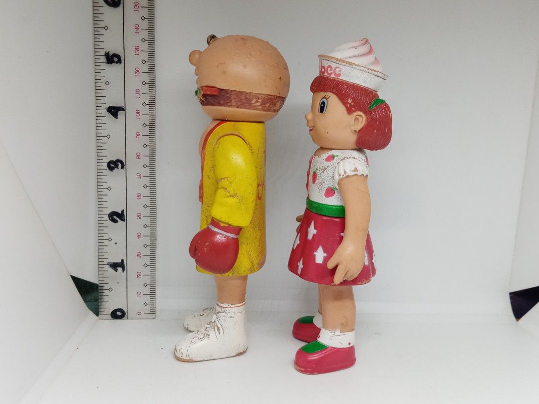 1980s Jollibee Standee Champ & Twirlie, Hobbies & Toys, Memorabilia ...