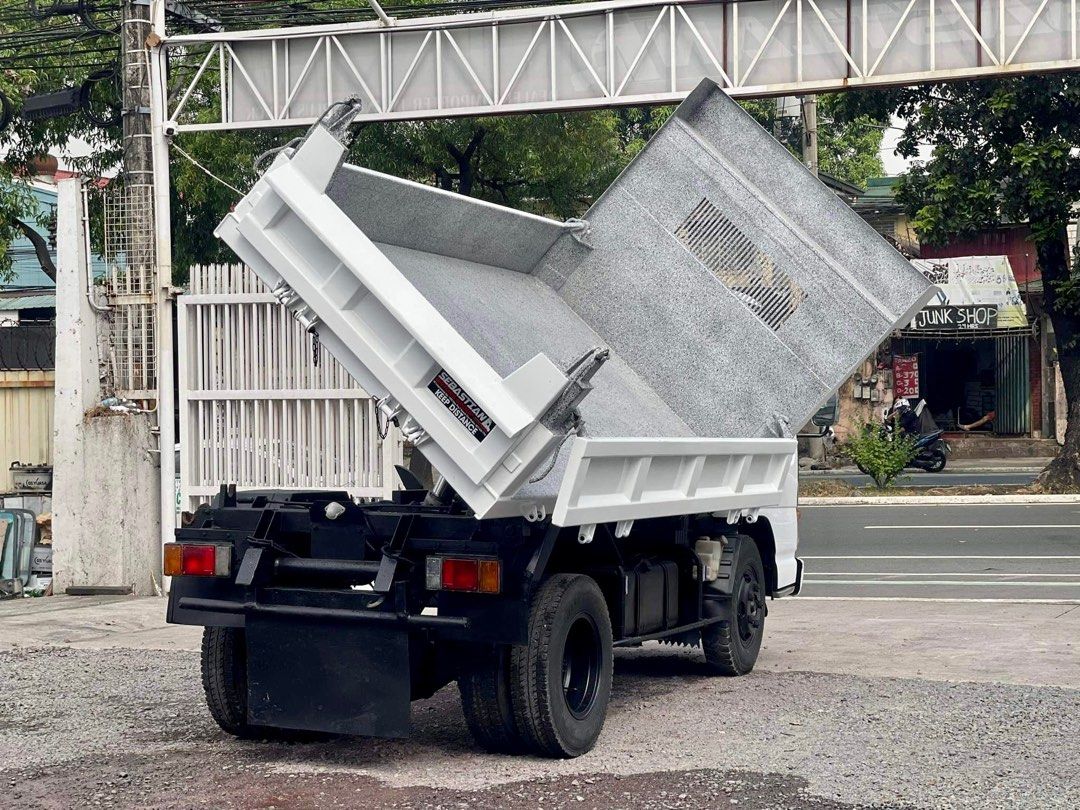 2021 Isuzu Elf Mini Dump Truck 3-Way Camel Chassis High Deck 4HG1 ...