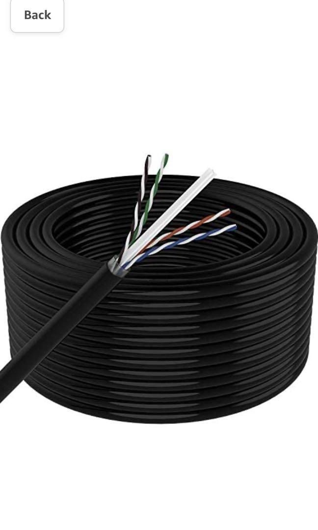 3008) MutecPower 100m CAT6 Outdoor waterproof Direct Burial Ethernet ...