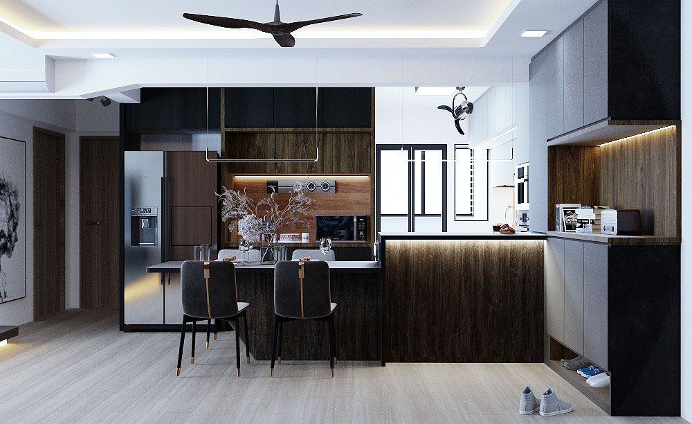 3D Interior design Perspective & AutoCAD Space Planning, Home Services ...