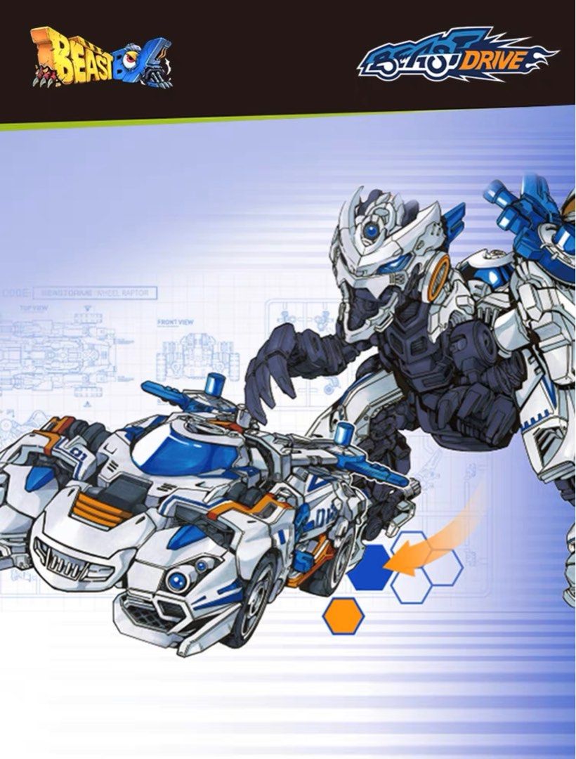 52toys Beast Drive Wheel Raptor BD-01, Hobbies & Toys, Toys & Games on ...